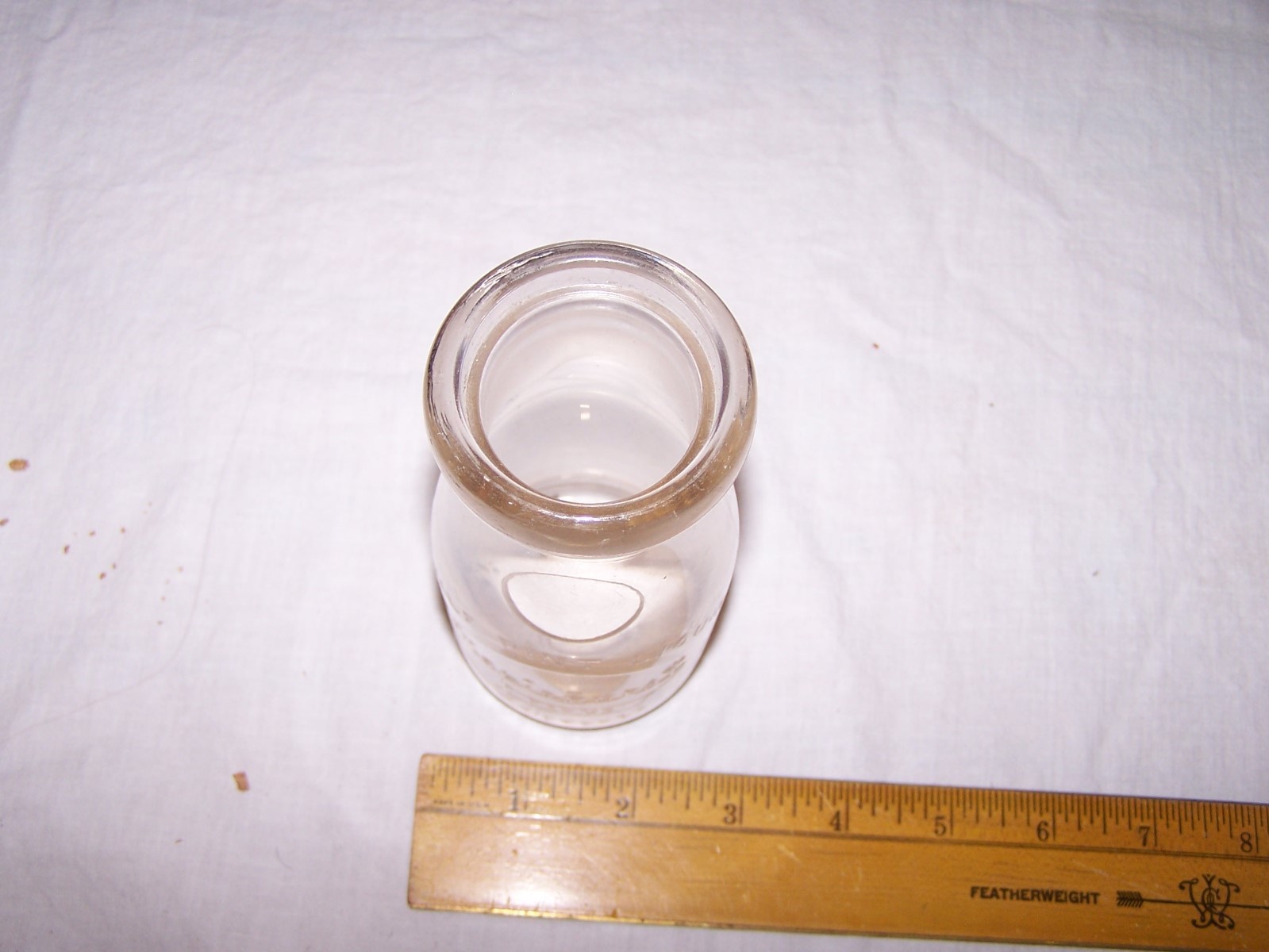 Vintage Embossed MAPLEHURST Half Pint Milk Bottle | eBay