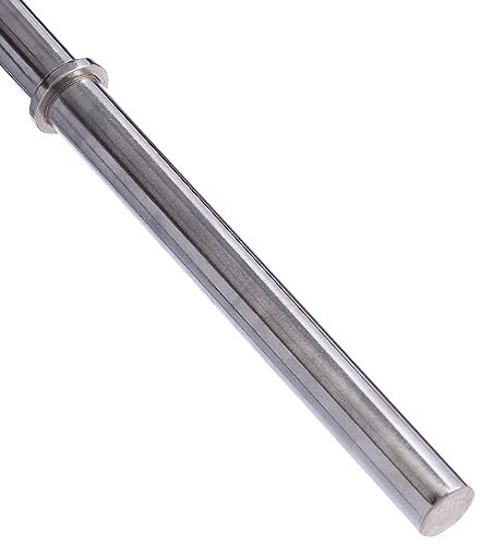 Standard Barbell Standard Weightlifting Barbell, Chrome, 1-inch, 5FT | eBay