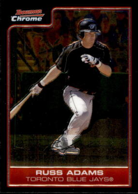 2006 Bowman Chrome #18 Russ Adams Toronto Blue Jays | eBay