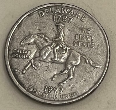 1999 P Delaware State quarter - Errors DDO - Very rare | eBay