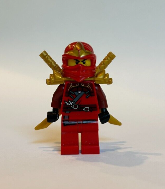 Lego Kai ZX Minifigure Ninjago Rise of the Snakes 9441 9449 9561 red ...