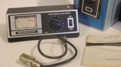 RadioShack Micronta Model 21-525B Field Strength Tester w/ Original Box ...