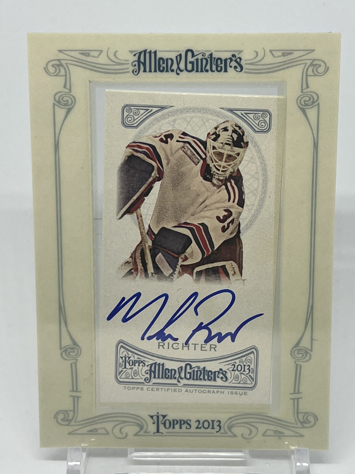 2013 Topps Allen and Ginter - Mike Richter auto - AGA-MH A2 | eBay