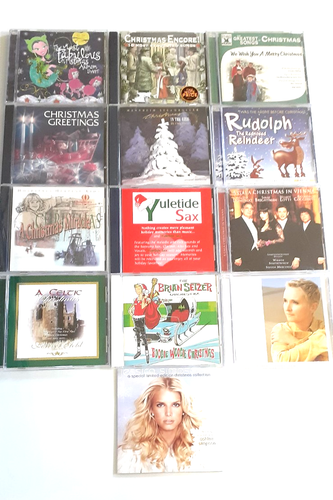 Lot of 13 Various Christmas Music CDs Mixed Genres | eBay