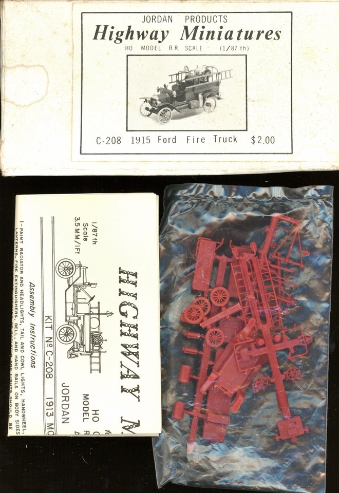 Choice of Jordan Highway Miniatures Kits. $5.95 shipping regardless of ...