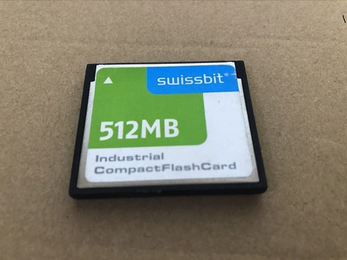 Swissbit 512MB industrial CompactFlash CF Memony Card | eBay