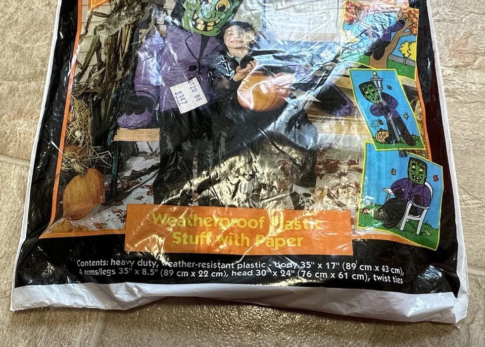 Vintage Sun Hill 1994 Stuff-A-Monster 6ft Frankenstein BRAND NEW ...