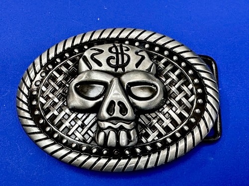 Skull With $ Dollar Sign Halloween Black & Silver Color Gothic Vibe ...
