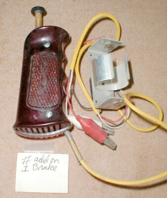 COX Mark IV with 15 Ohm Resistor Red Slot Car Hand Controller with X ...