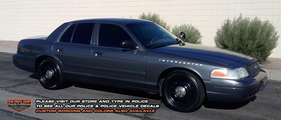 X1 24 INCH "INTERCEPTOR" Police Car Package P71, 9C1,DODGE CHARGER ...
