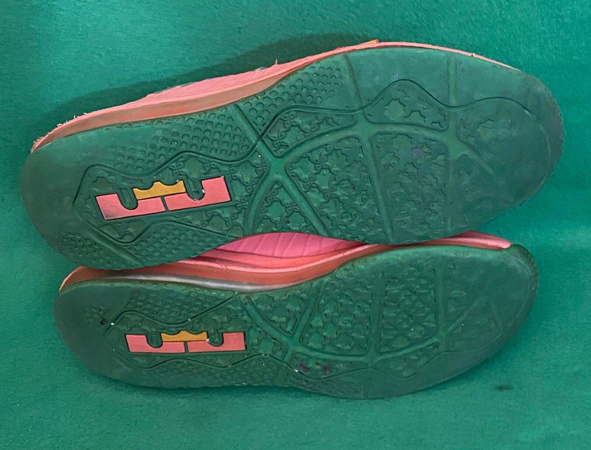 Lebron 10 Low Watermelon On Feet