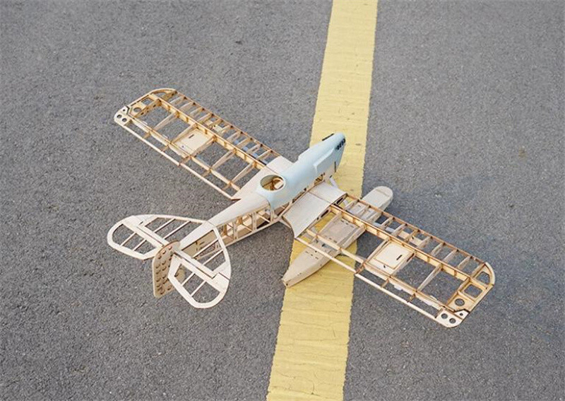 Brandenburg W29 Fixed Wing Plane Model Balsa Wood Kit DIY Skin Hardware ...