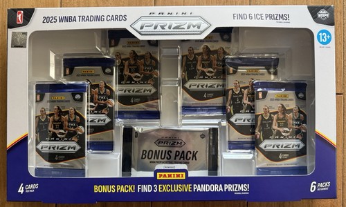2025 Panini Prizm WNBA Costco Exclusive Bundle - 6 Packs + Bonus Pack ...