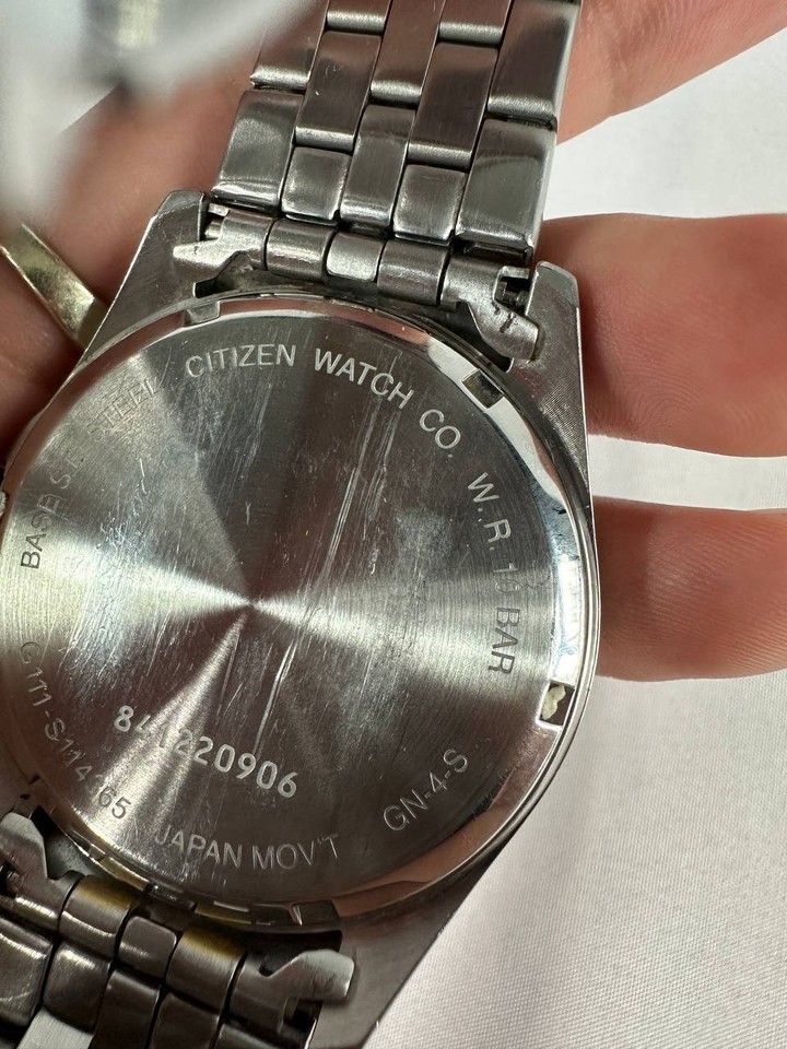 Citizen G111-S114365 Quartz Blue Dial Two-tone Men's Watch | eBay