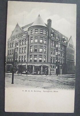 YMCA Building Springfield MA Springfield News Co 1360 UDB | eBay