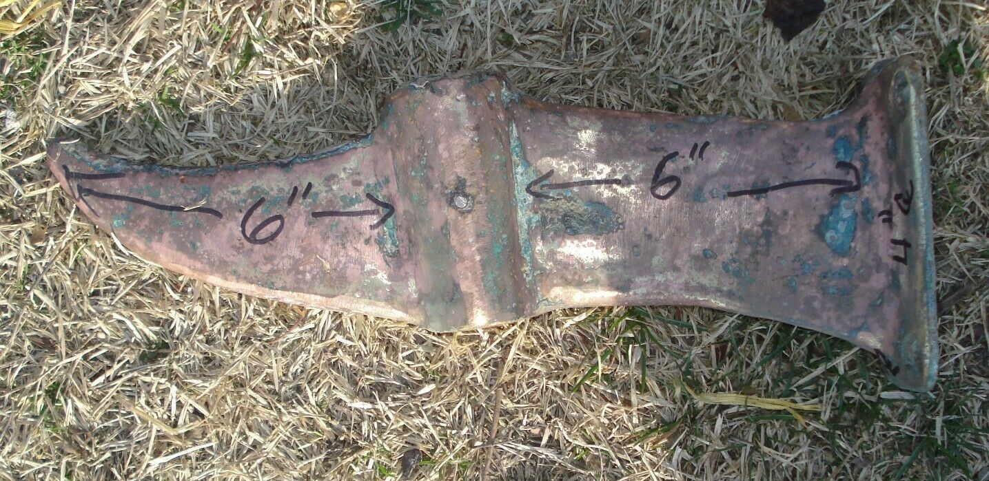 Marine Boat Brass / Copper Inboard Propeller Prop Shaft Strut 13" Long ...