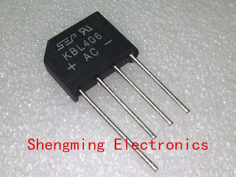 50pcs KBL406 4A 800V Bridge Diode Rectifier | eBay