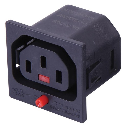 C13 IEC Locking Appliance Power Outlet Socket - PA135015BK | eBay