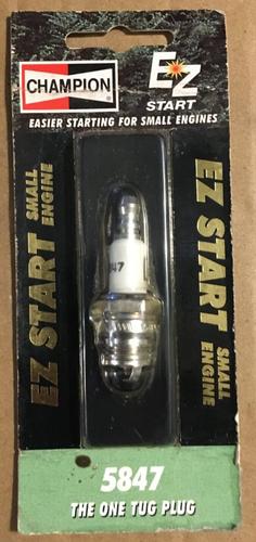 CHAMPION 5847 EZ START ONE TUG SPARK PLUG | eBay