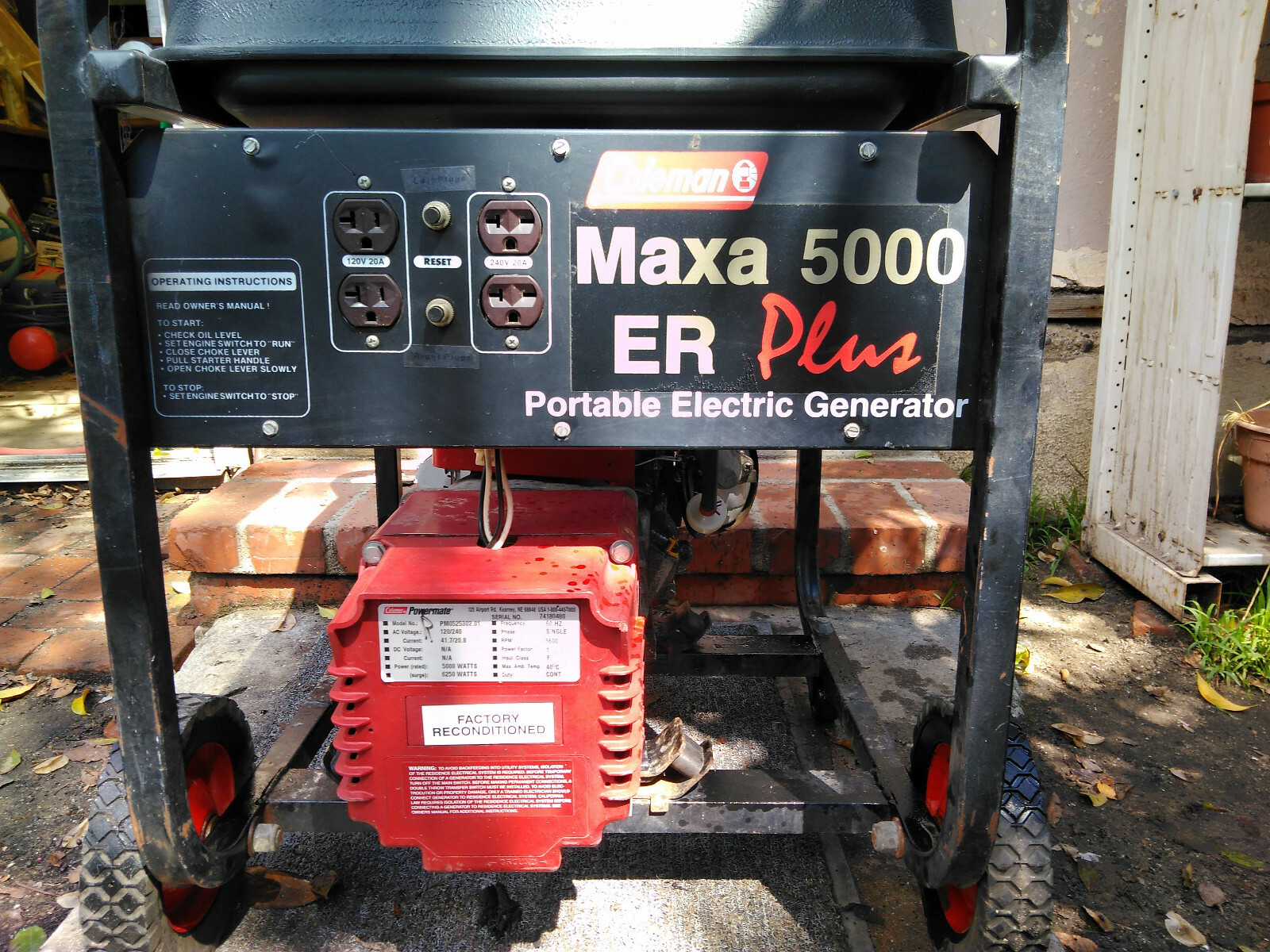 Coleman Maxa 5000 ER Plus keep internet/food from spoilage during a ...