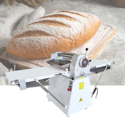 220V Commercial Electric Dough Roller Pizza Bread Press Danish Bread ...