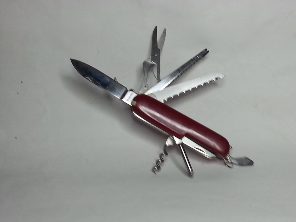 Stainless Steel Multi-Functional Folding Knife Multi Tool Army Pocket ...