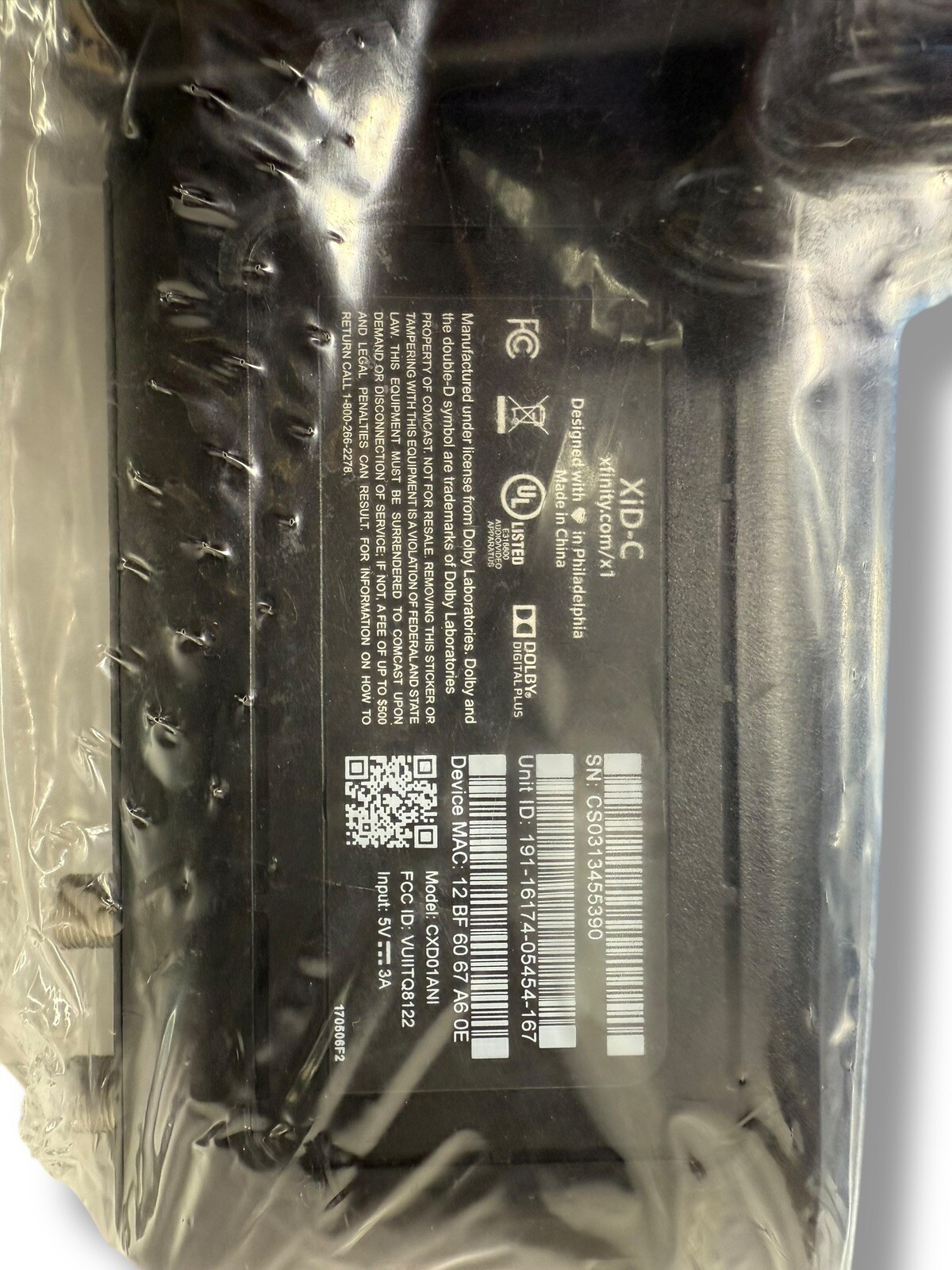 Xfinity XiD-C HD Cable Box With Remote And Adapter NEW | eBay