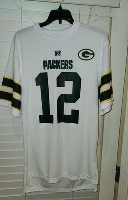 TEAM APPAREL Green Bay Packers Aaron Rodgers 12 Adult MEDIUM Football ...