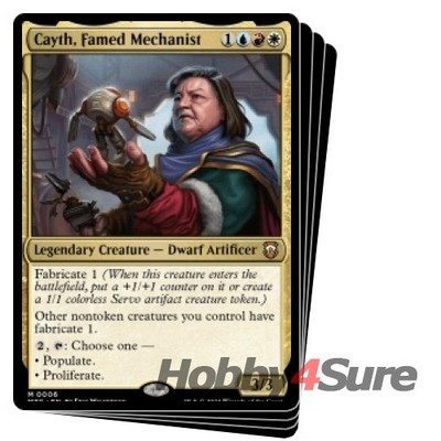 Cayth, Famed Mechanist X4 M/NM Magic MTG Modern Horizons 3: Commander ...