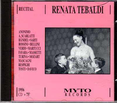 Récital Renata Tebaldi - CD Myto New | eBay