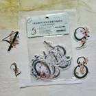 Green Numbers with Flowers stickers 40 Pcs Scrapbooking Junk ...