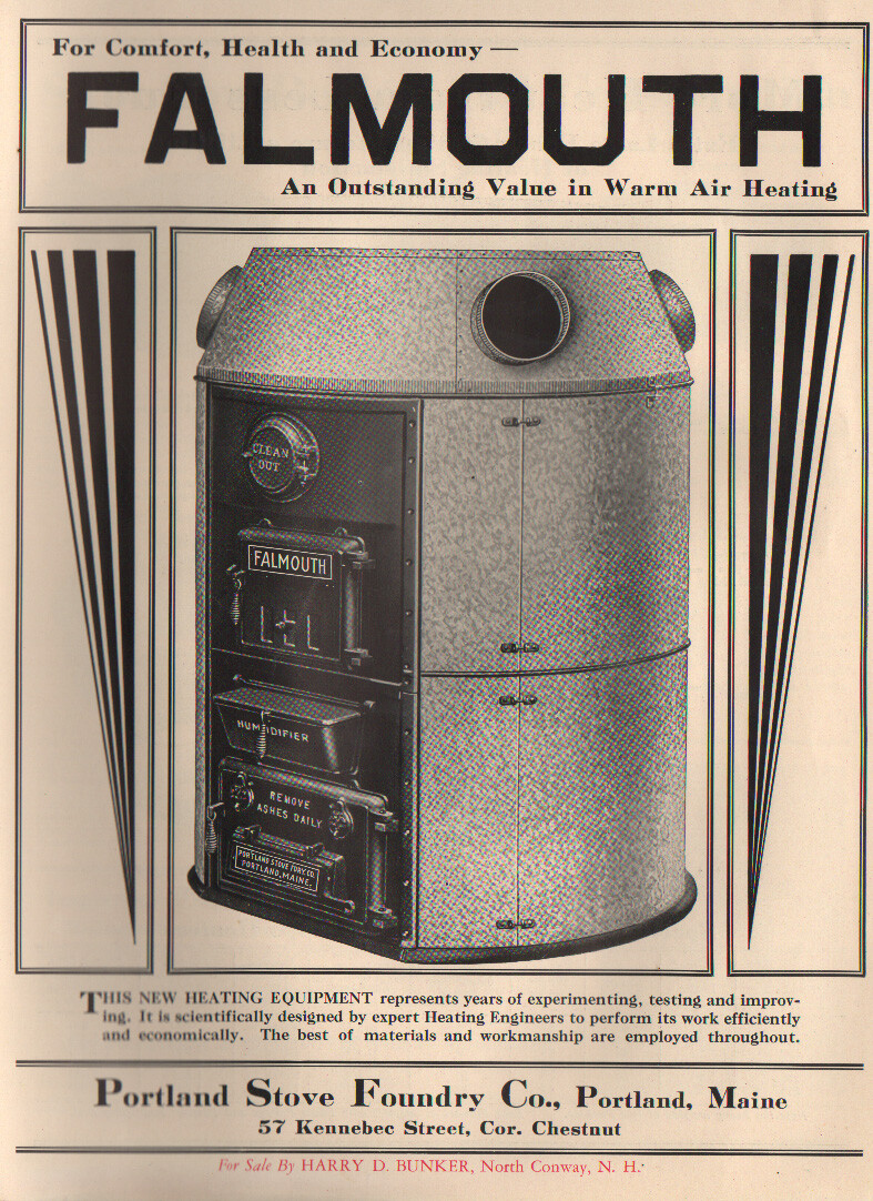 Portland Stove Foundry Company Portland Maine Brochure/Falmouth Furnace ...