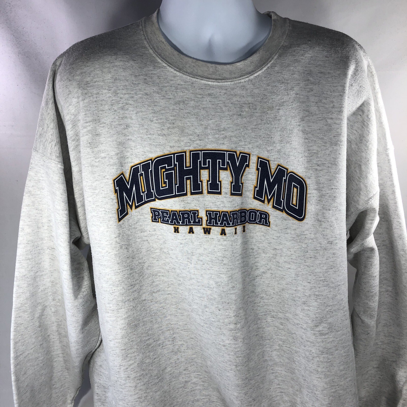 VINTAGE MIGHTY MO PEARL HARBOR HAWAII SWEATSHIRT 2XL … - Gem