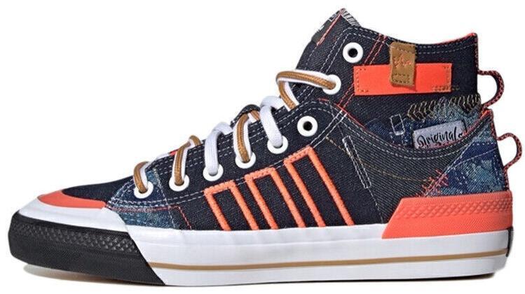 Adidas Nizza DL High Denim Patchwork for sale | eBay