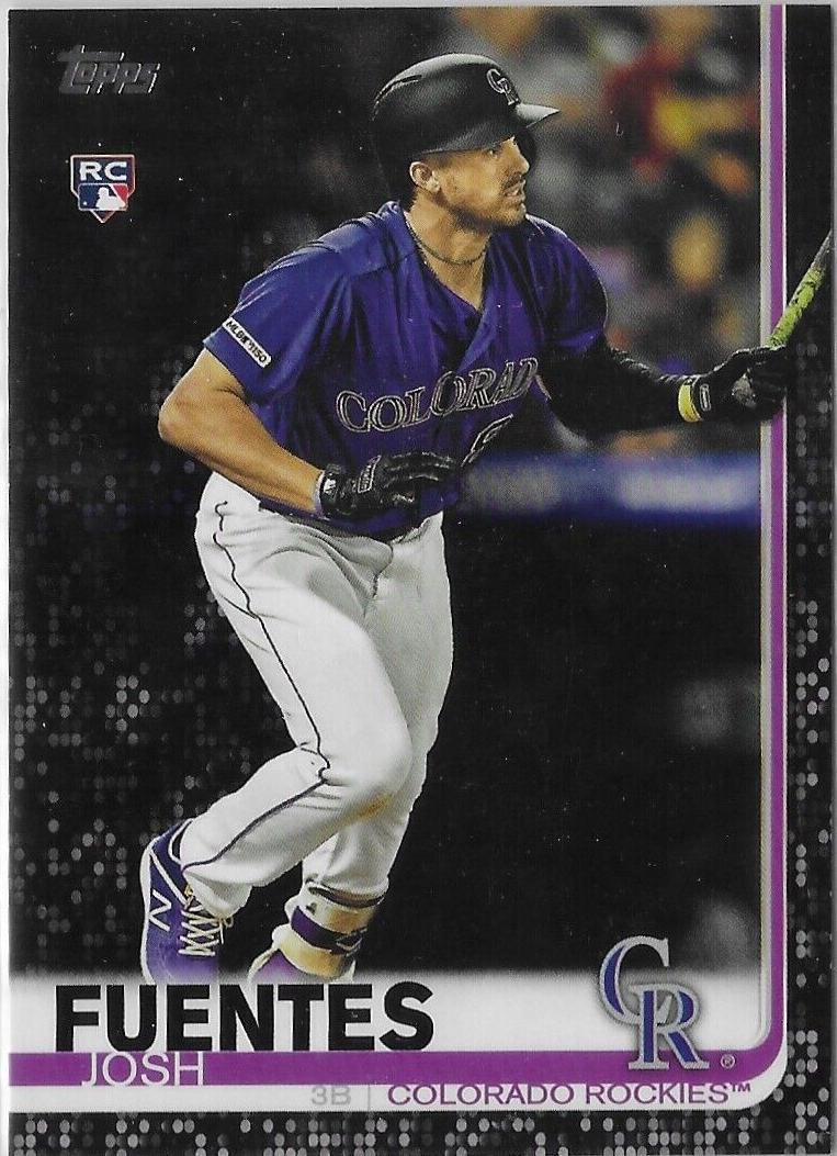2019 Topps Update Series - Josh Fuentes #US294 Black /67 (RC) for sale ...