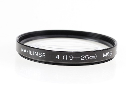 Hama Nahlinse Vorsatzlinse close-up lens Macro Lens 4 (19-25cm) M55 (4 ...