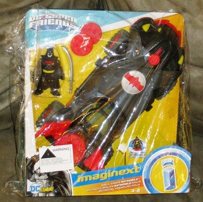 Imaginext DC Super Friends Ninja Armor Batmobile with Batman Figure ...