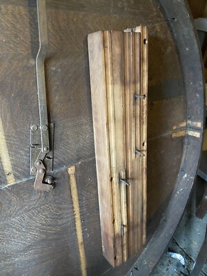 Antique Table Extension Leaf Sliders 1 Oak Unit For Woodworking ...