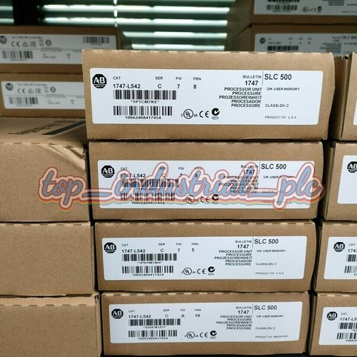 New Allen-Bradley 1747-L542 SER C SLC 500 5/04 CPU PROCESSOR UNIT AB ...