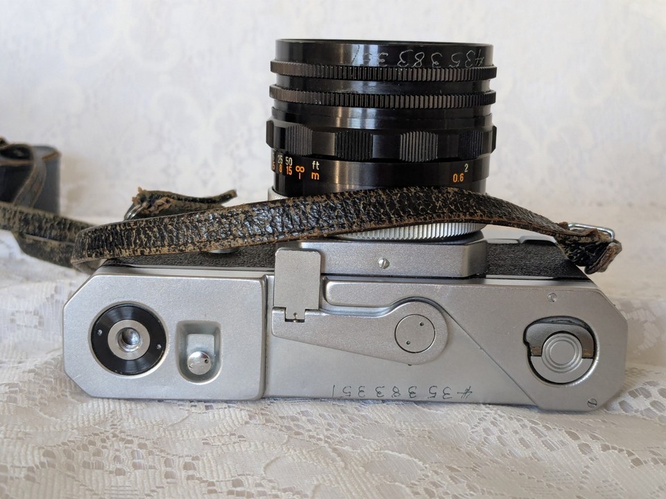 1960 Canon Canonflex RP SLR Film Camera + Super-Canomatic R 50mm f1.8 ...