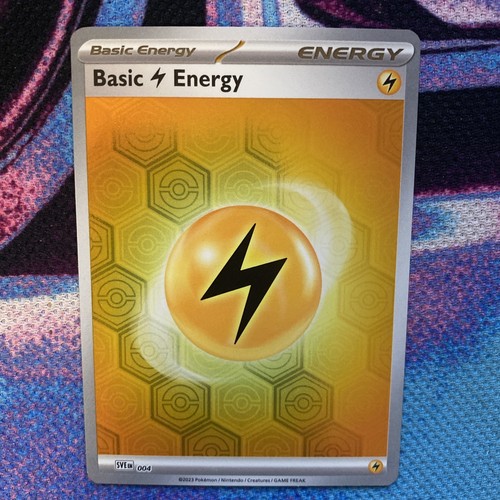 Pokemon Shrouded Fable - Basic Lighting Energy - Sve En 004 Reverse ...