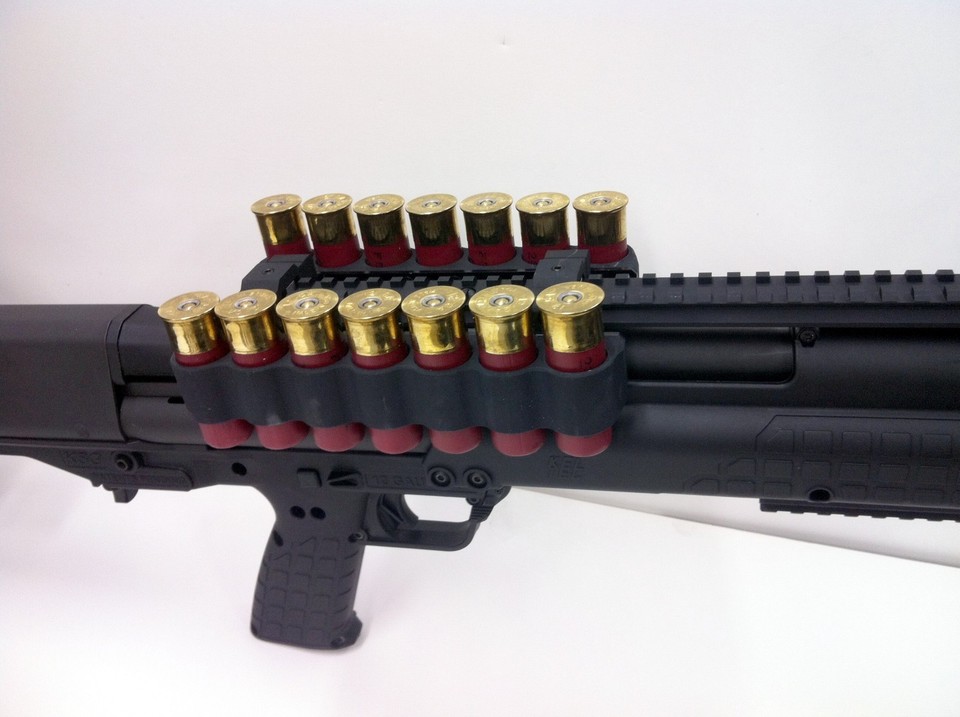 For: Kel-Tec KSG - Ammo Rail Carrier. Holds 14 extra shells! - by Hi ...