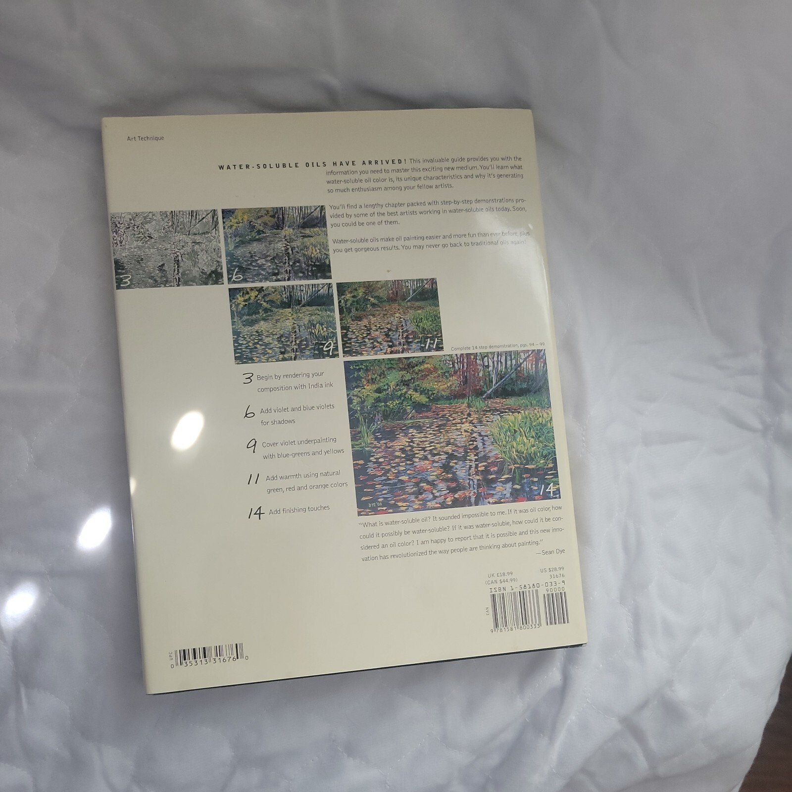 Painting with Water Soluble Oils by Sean Dye (2001, Hardcover ...