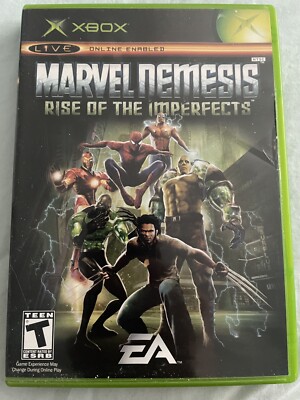 Marvel Nemesis Rise of the Imperfects - Xbox - Complete CIB 14633149555 ...