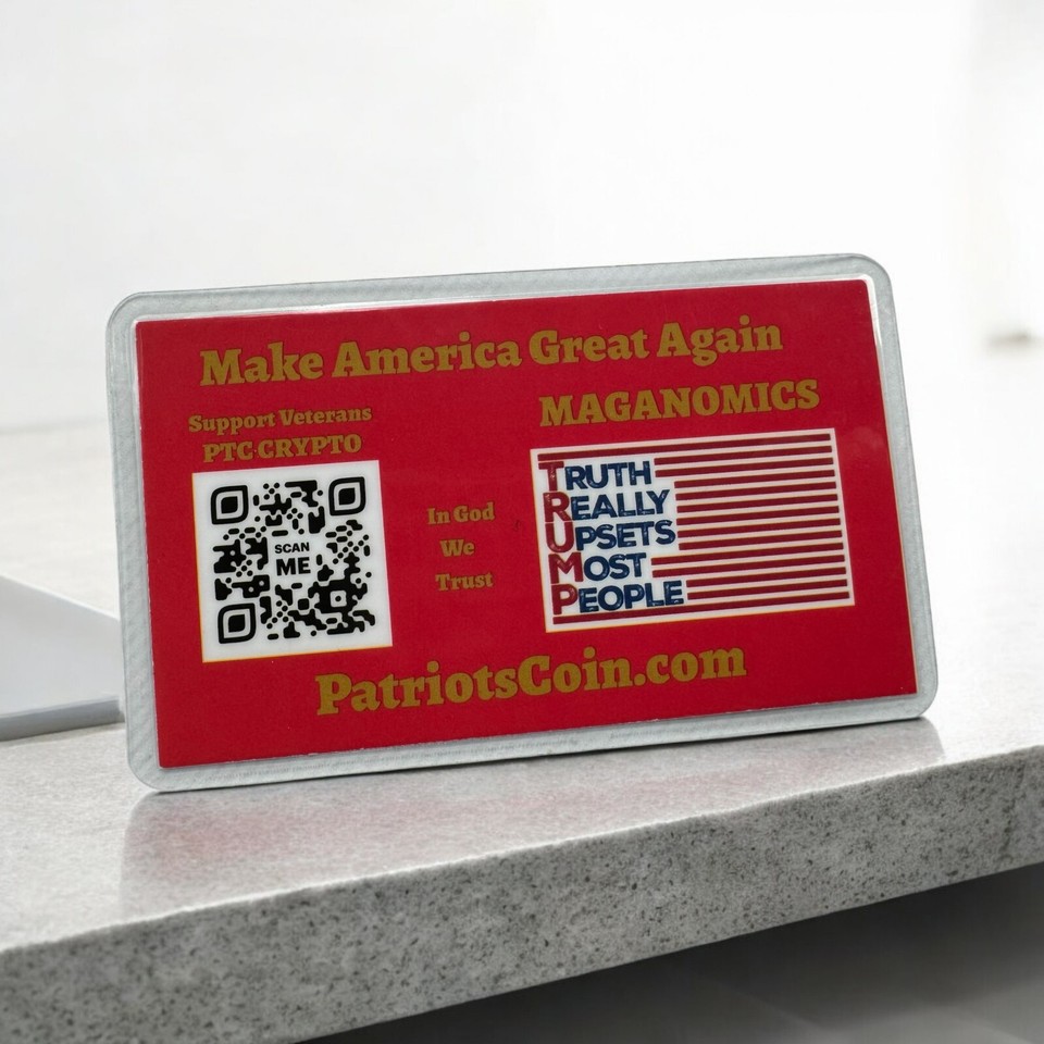 MAGA 1/2 gram Gold Bar .9999 Pure Gold Bar Donald Trump Gold | eBay UK