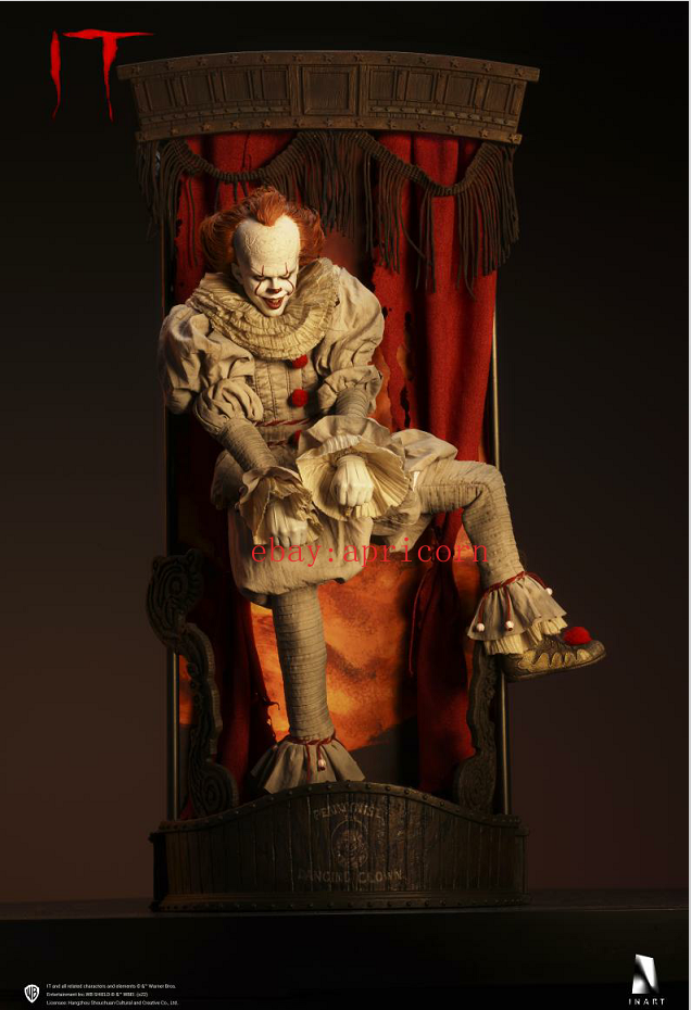 Queen INART Pennywise 1/6 Action Figure Model Deluxe Edition 2 Head IN ...