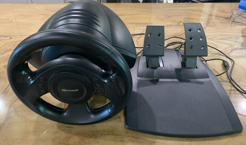 Microsoft SideWinder Precision Racing Steering Wheel SideWinder ...