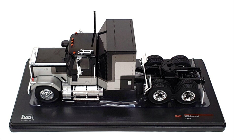 Ixo 1/43 Scale Diecast TR117 - 1980 GMC General Truck - Black/Silver | eBay