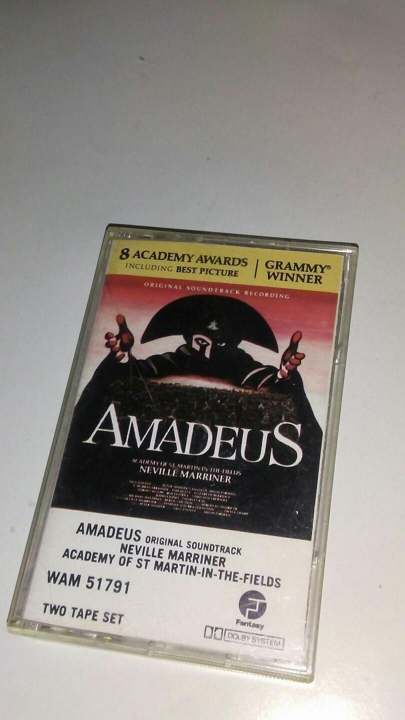 Amadeus [Original Soundtrack Recording] by Neville Marriner (Cassette ...