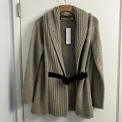 Soft Surroundings NWT Women’s Size M Taupe Country Weekend Sweater W ...